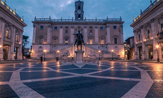 Piazza Del Campidoglio Plan
